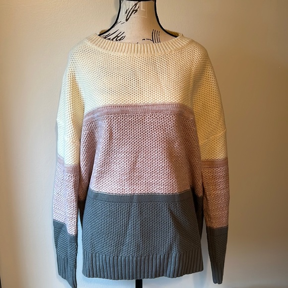 Sweaters | Tri Color Sweater | Poshmark